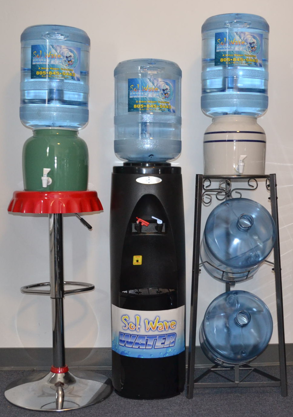 Bottled Water Delivery - Sol Wave Water